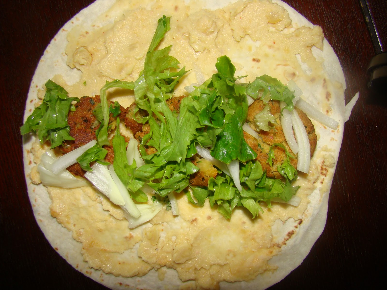 palate corner: falafels