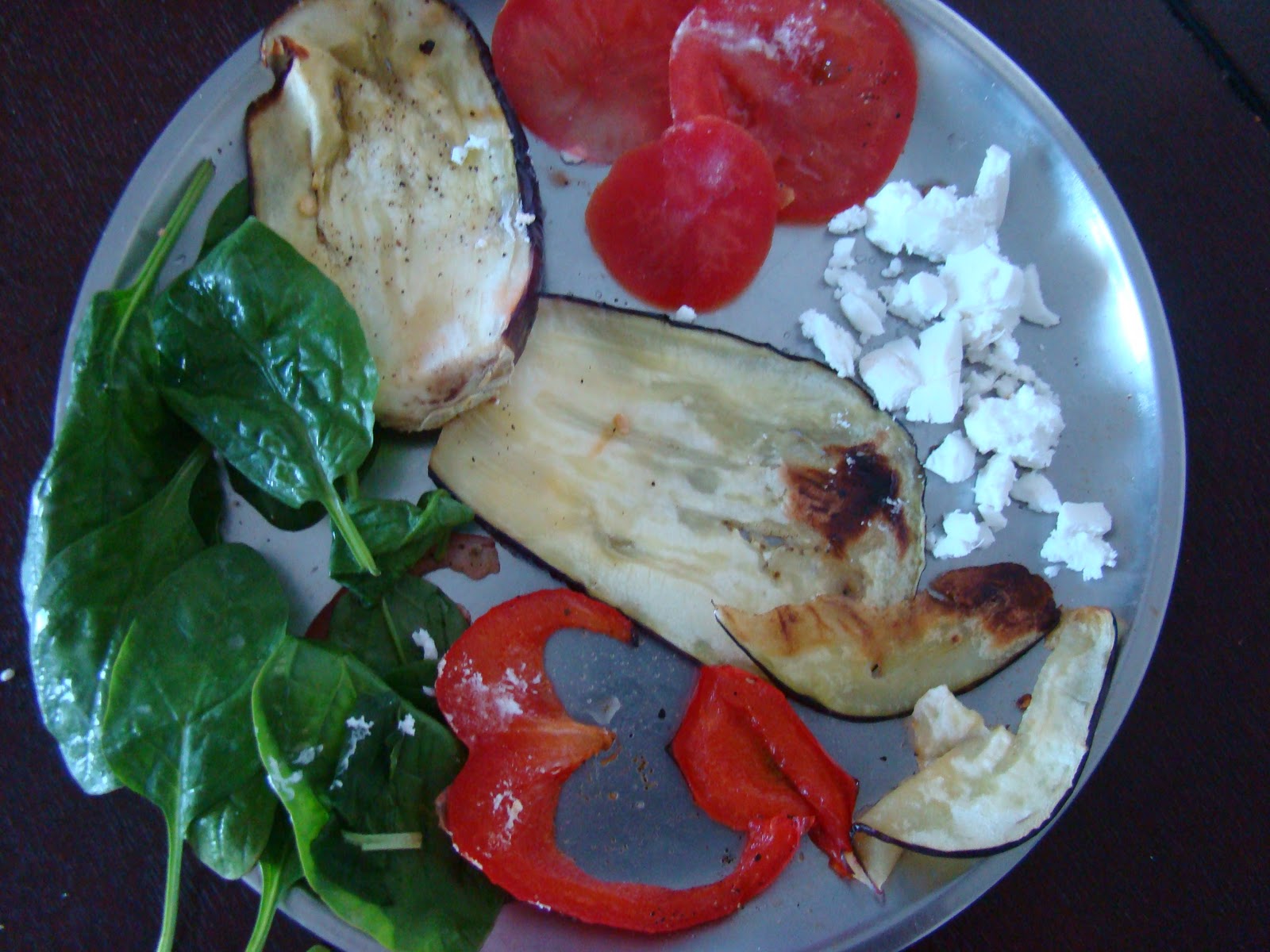 palate corner: Toasted vegetable sandwhich in turkish roll