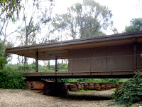 David Pedersen: Central Park photos of Neutra Architecture & Water Features