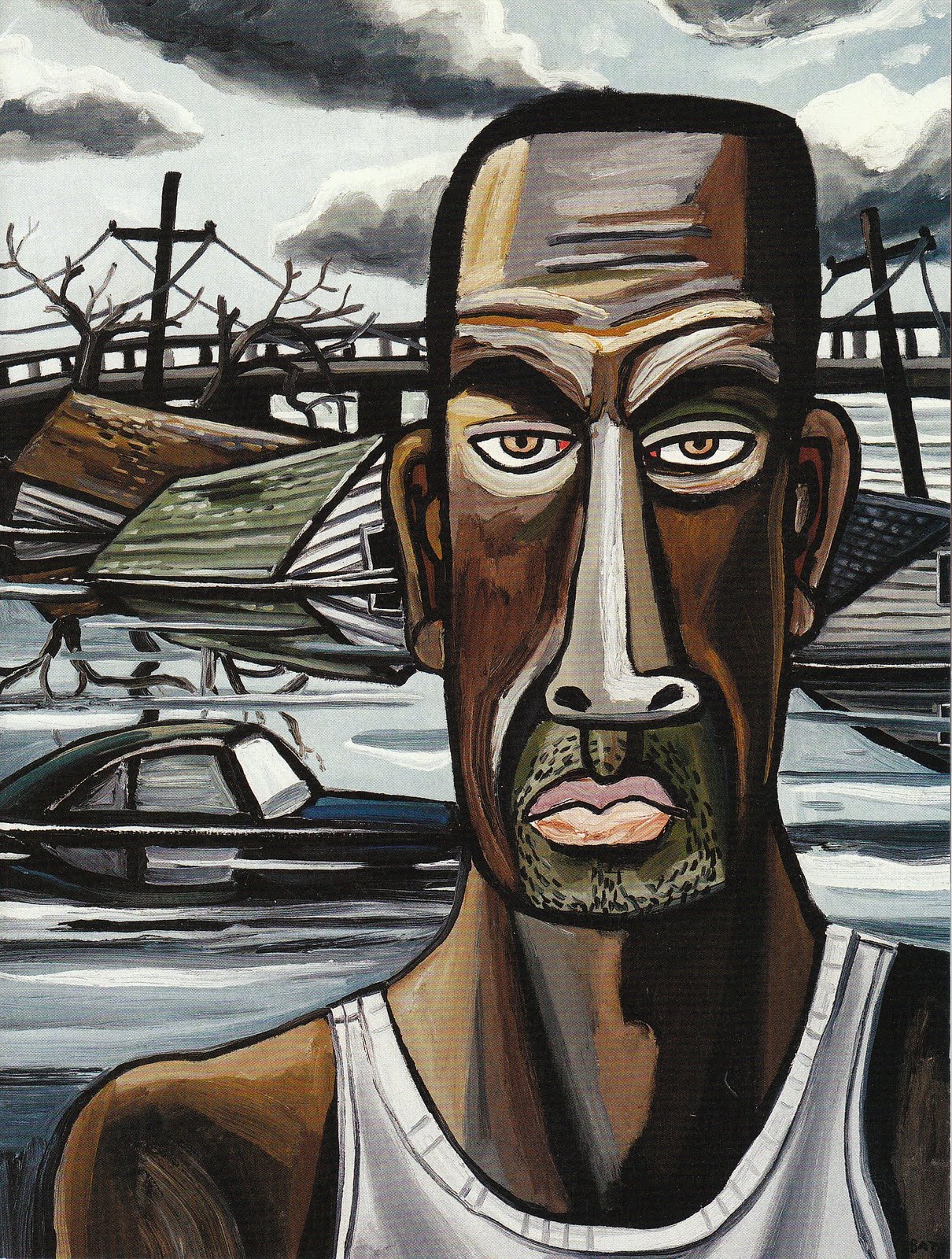 Dull Tool Dim Bulb: David Bates Painter of Paintings Retrospective ...