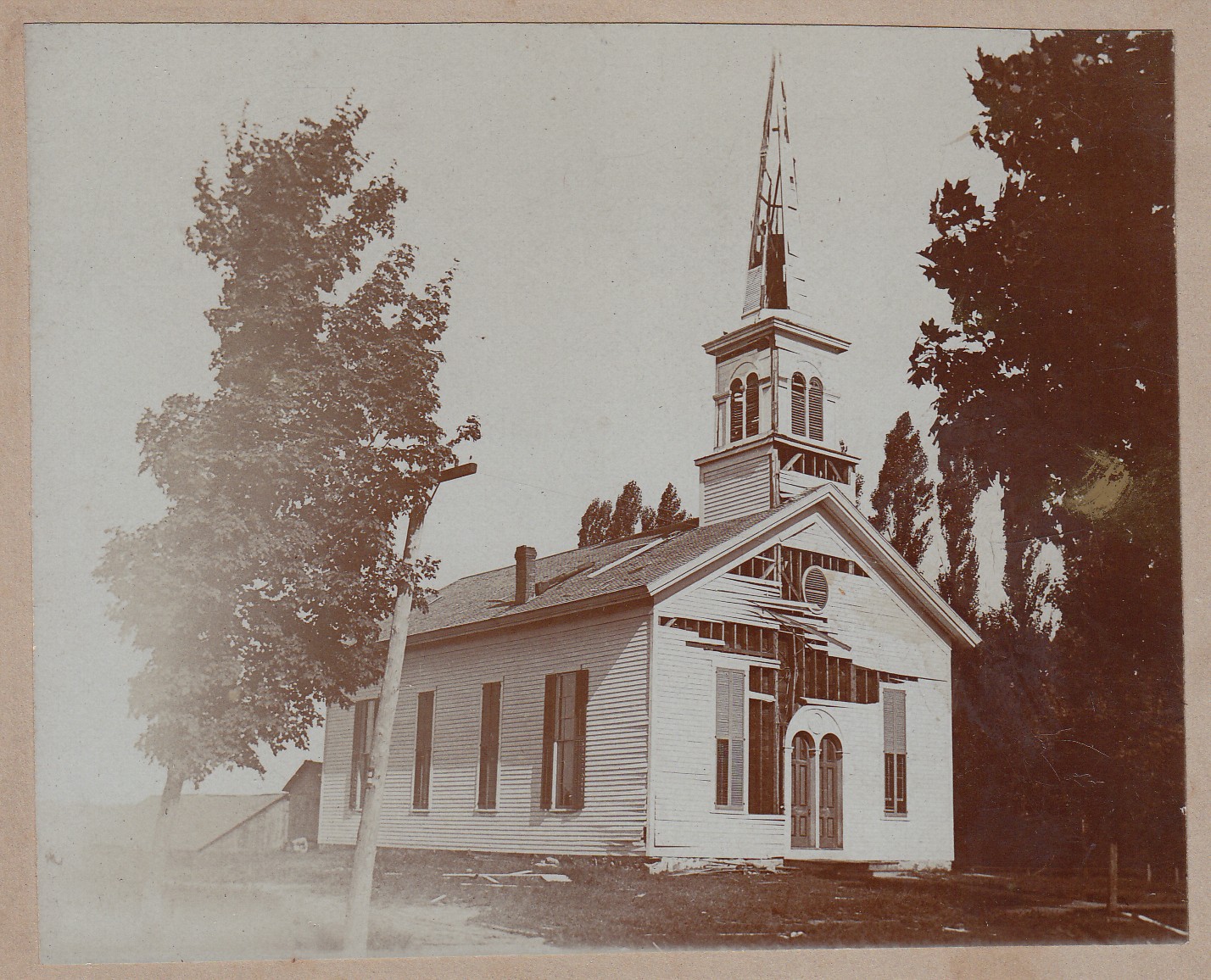 old time religion by Jim Linderman: old time religion Broken Church