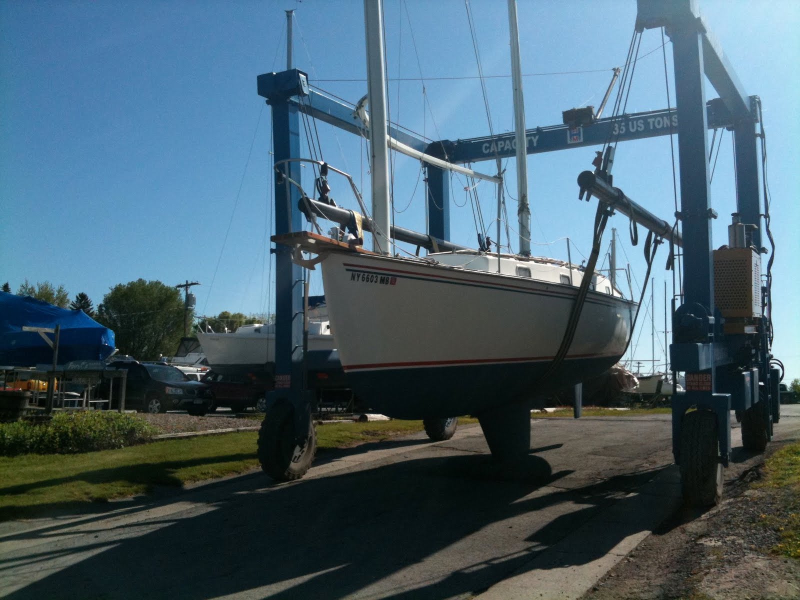 Restoring a Herreshoff Designed Cat Ketch: June 2010