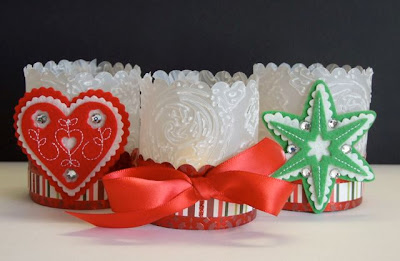Windy Robinson: Paper Crafted Gifts: Flameless Tea Light Covers