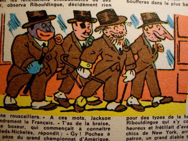 RIVETED: FRENCH CONNECTION ....famous french cartoon from the 20's