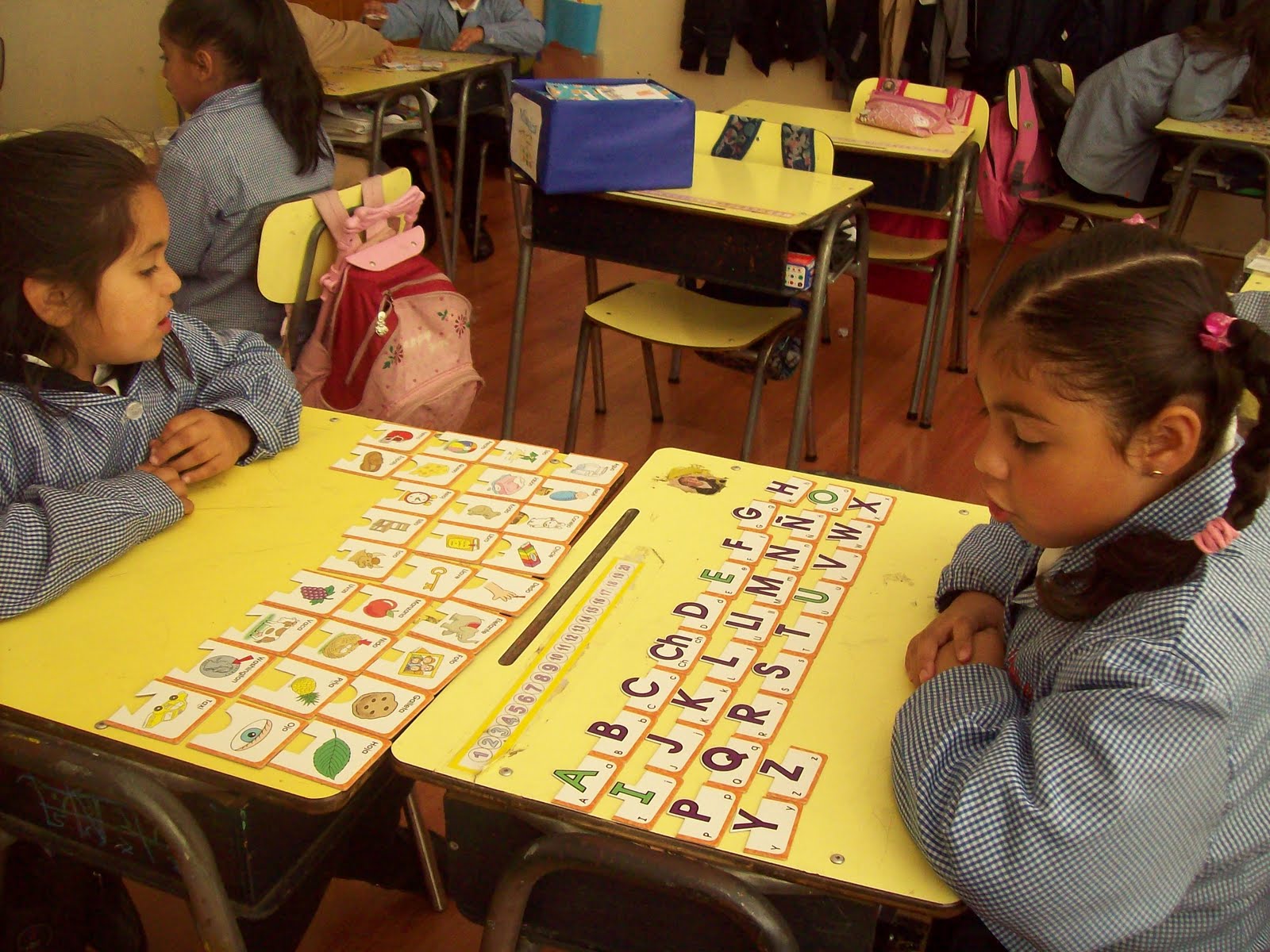 CRA Louis Pasteur: Trabajando con el abecedario