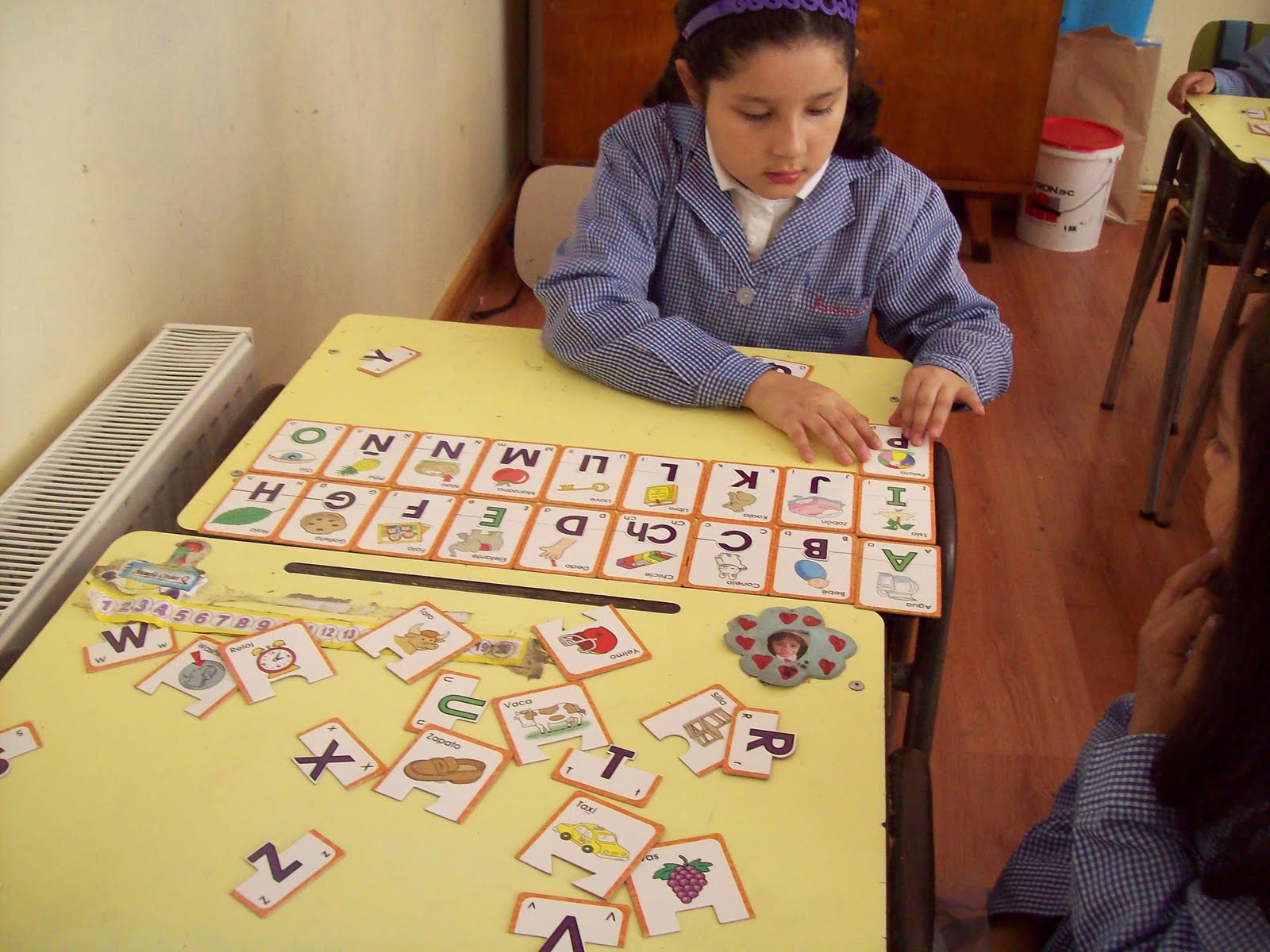 CRA Louis Pasteur: Trabajando con el abecedario