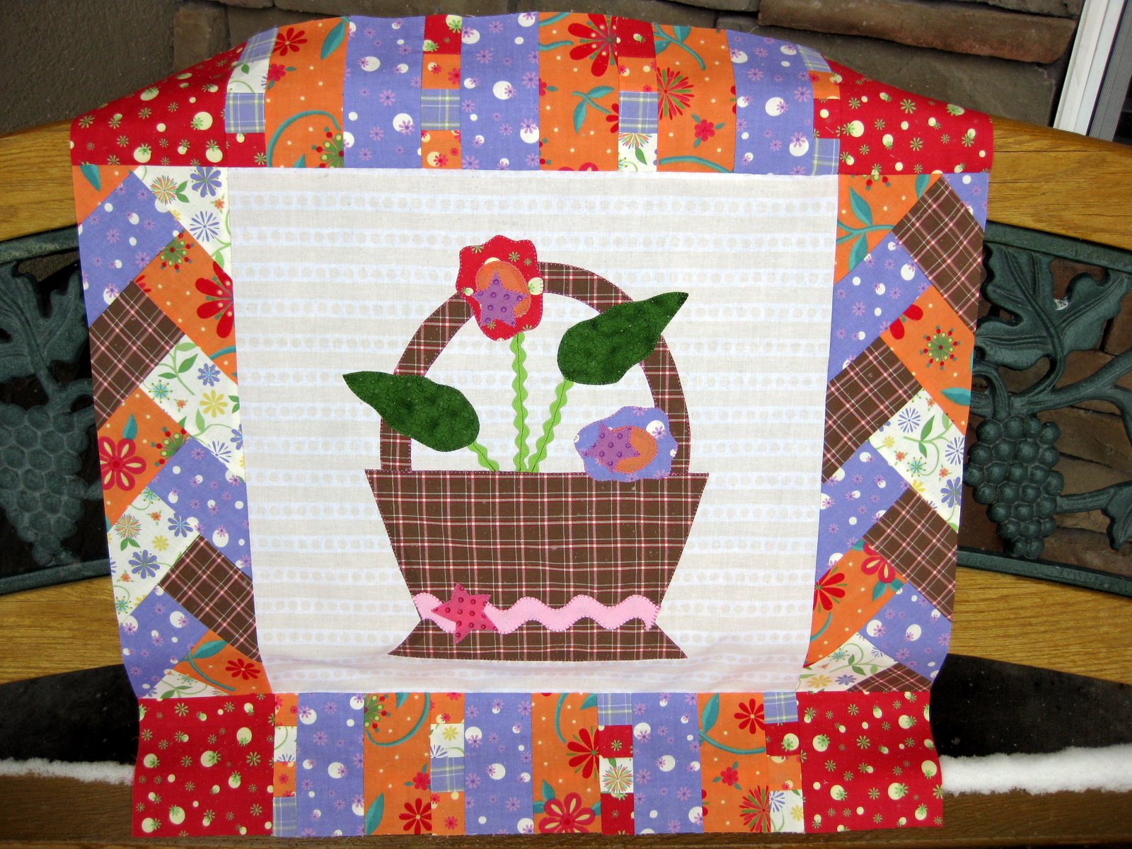 Patchwork Round Robin Border #4 - Patchwork Posse