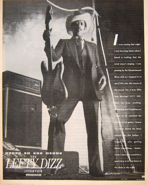 Bronzeville Arts Blog: Speaking 'bout the Blues..Lefty Dizz took me 2 ...