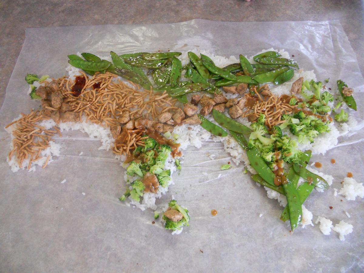 Edible Maps IV: Sticky Rice Asian Map