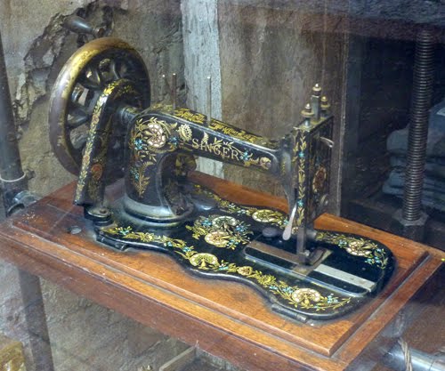 N e e d l e p r i n t: The Biggest Collection of Early Sewing Machines?