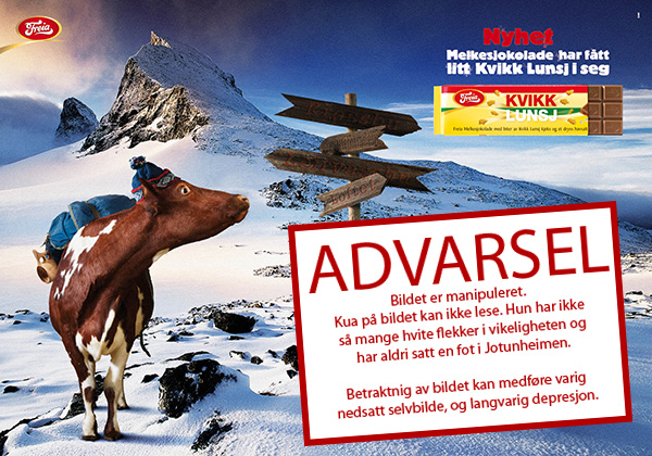 Isidor om Foto og Reklame: Reklame, retusj og spiseforstyrrelser.