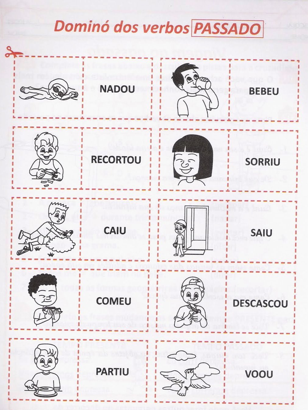 ♥ ♥ ♥ Cantinho da Profe Adri ♥ ♥ ♥: ♥ Verbos - Atividades