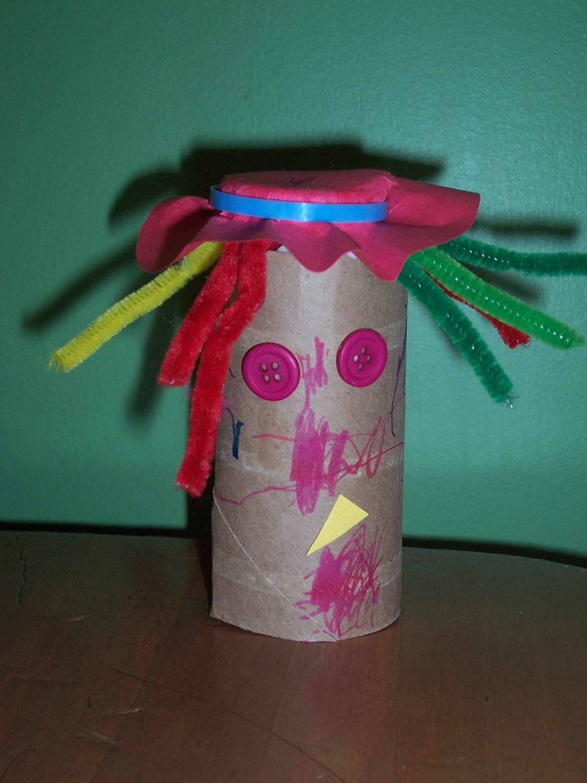Because I Said So (and Other Mommyisms): Toilet Paper Tube Scarecrow