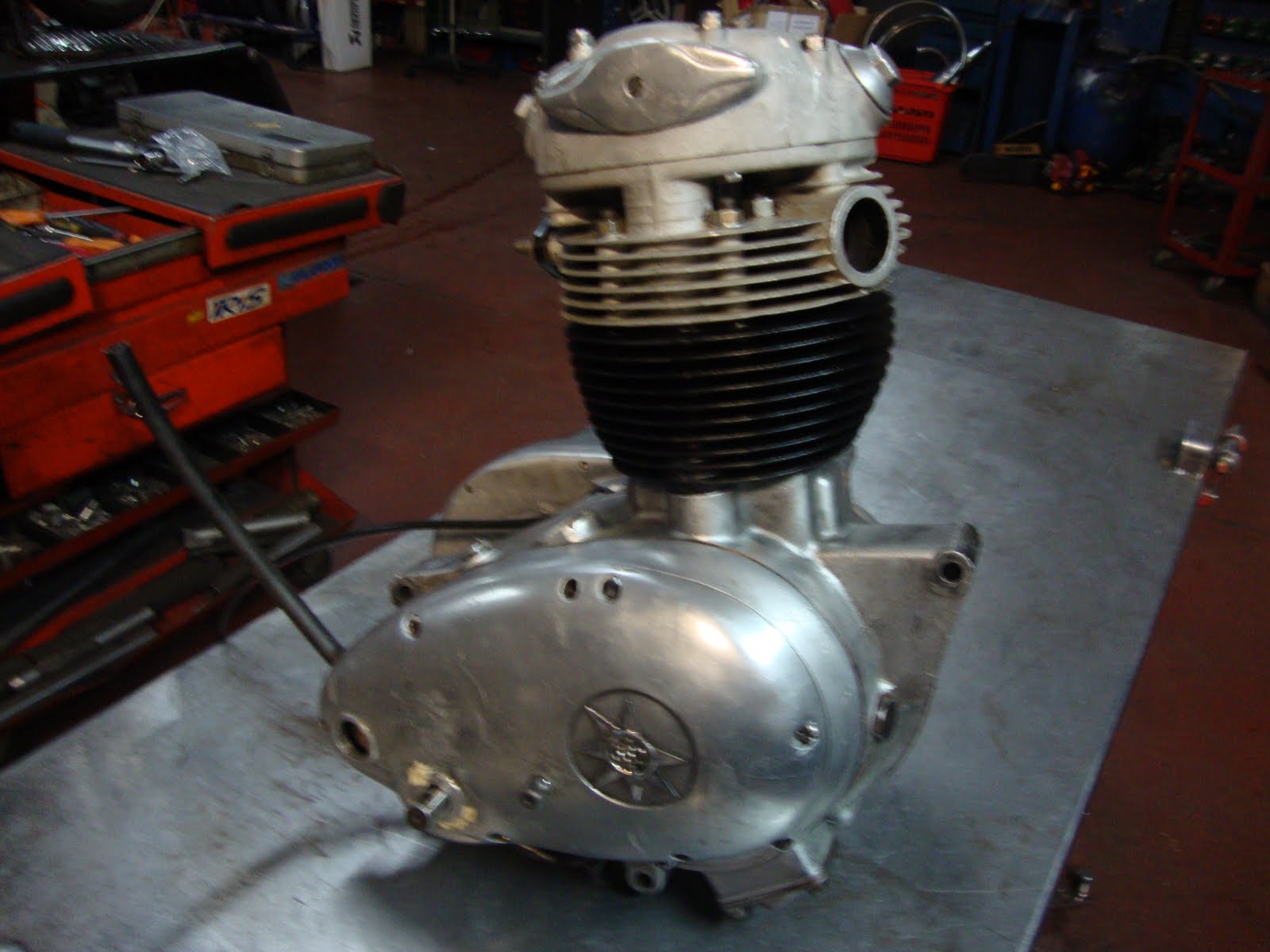 RESTAURACIONES FELIPE MARTIN MARTIN: MOTOR BSA 350 MODIFICADO PARA TRIAL