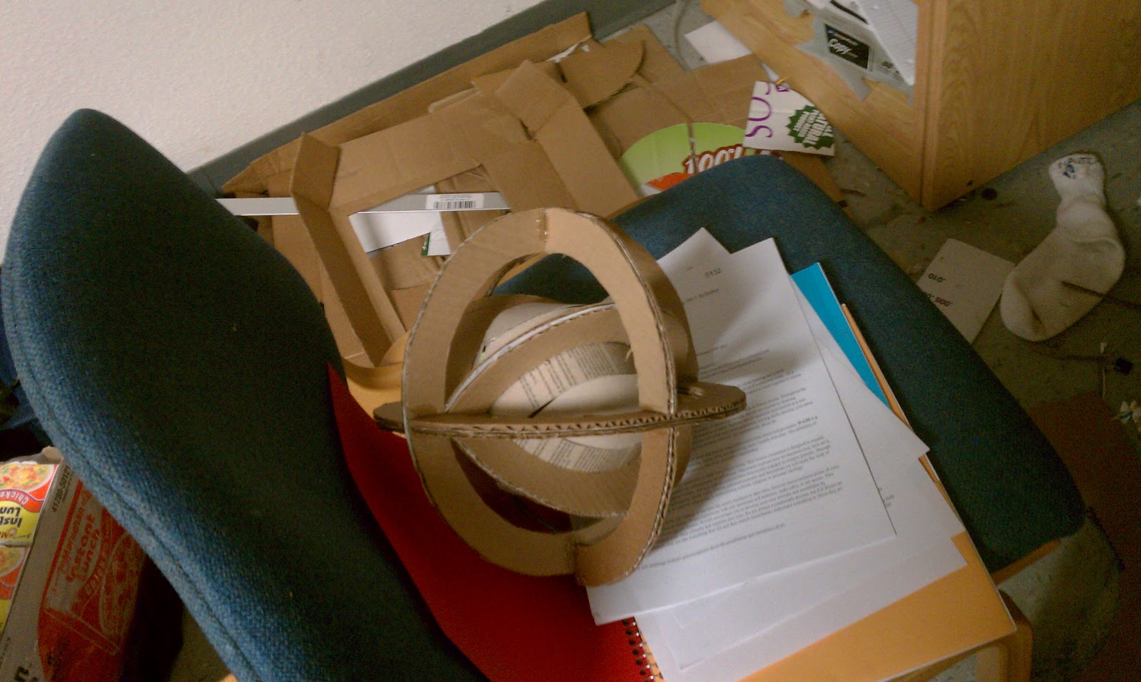 Josh_A: Cardboard Spheres