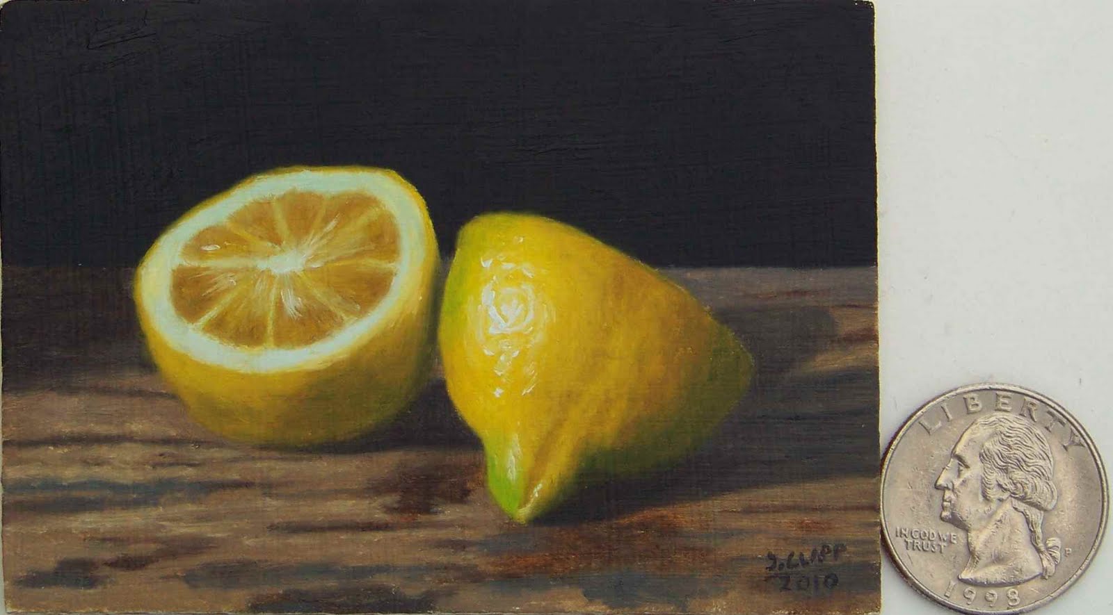 CAPTURE A MOMENT WITH PAINT(and pencil) - ART WORK BY JCLAPPART: "Lemon ...