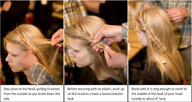 Fishtail Braids - how to create the Orlando Pita New York Fashion Week ...