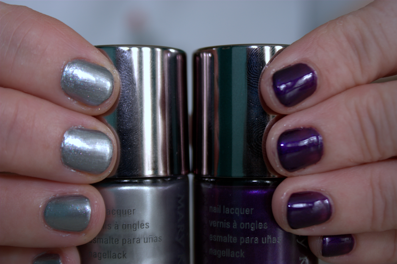 Mary Kay Metro Chic Nail Lacquer Swatches - Intensity & Platinum ...