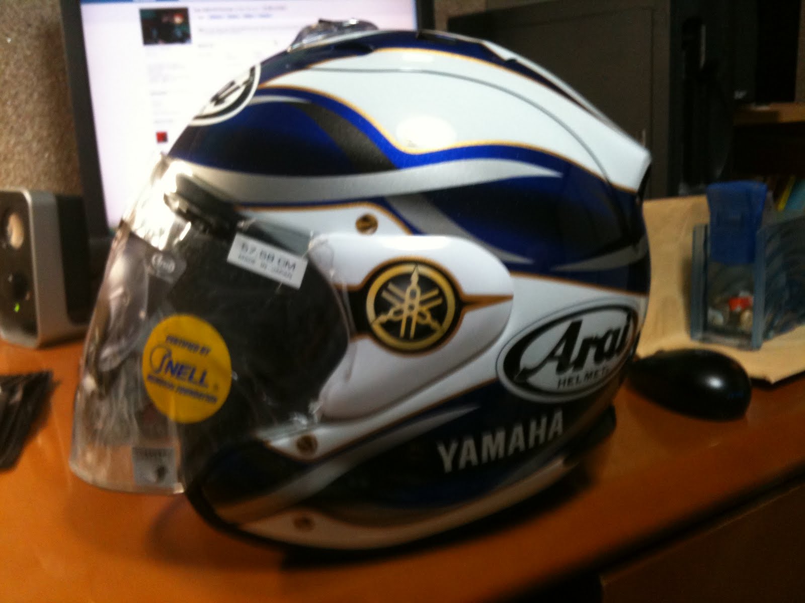 HELMET JAPAN: Arai MZ Yamaha RARE!!!