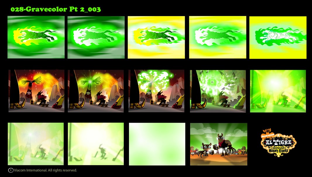 Direccion de arte: El Color Script