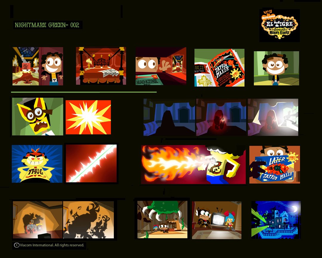 Direccion de arte: El Color Script