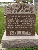 St. Columba Cemetery at "Lake Five," Wisconsin, USA: N