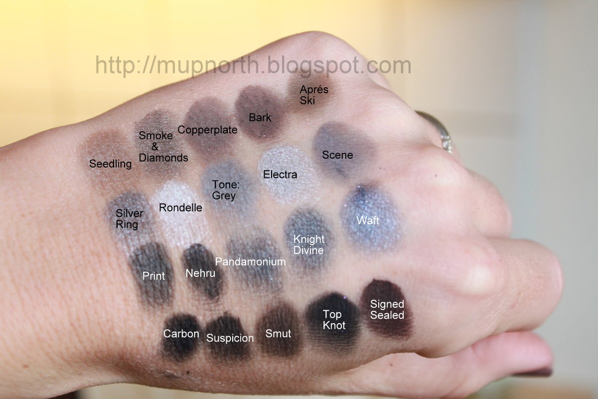 Cosmetic Fashion: MAC Eye Shadow Swatch