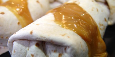 Hazel's Happy Hub: Apple Burritos