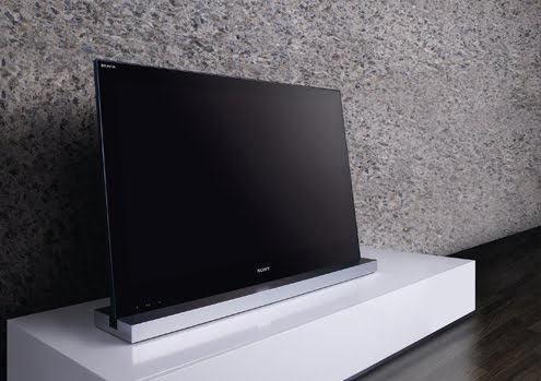 all about techie: sony 'monolithic' design tv