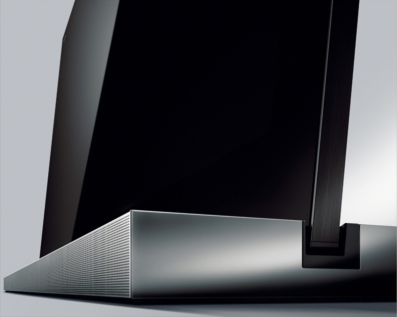 all about techie: sony 'monolithic' design tv