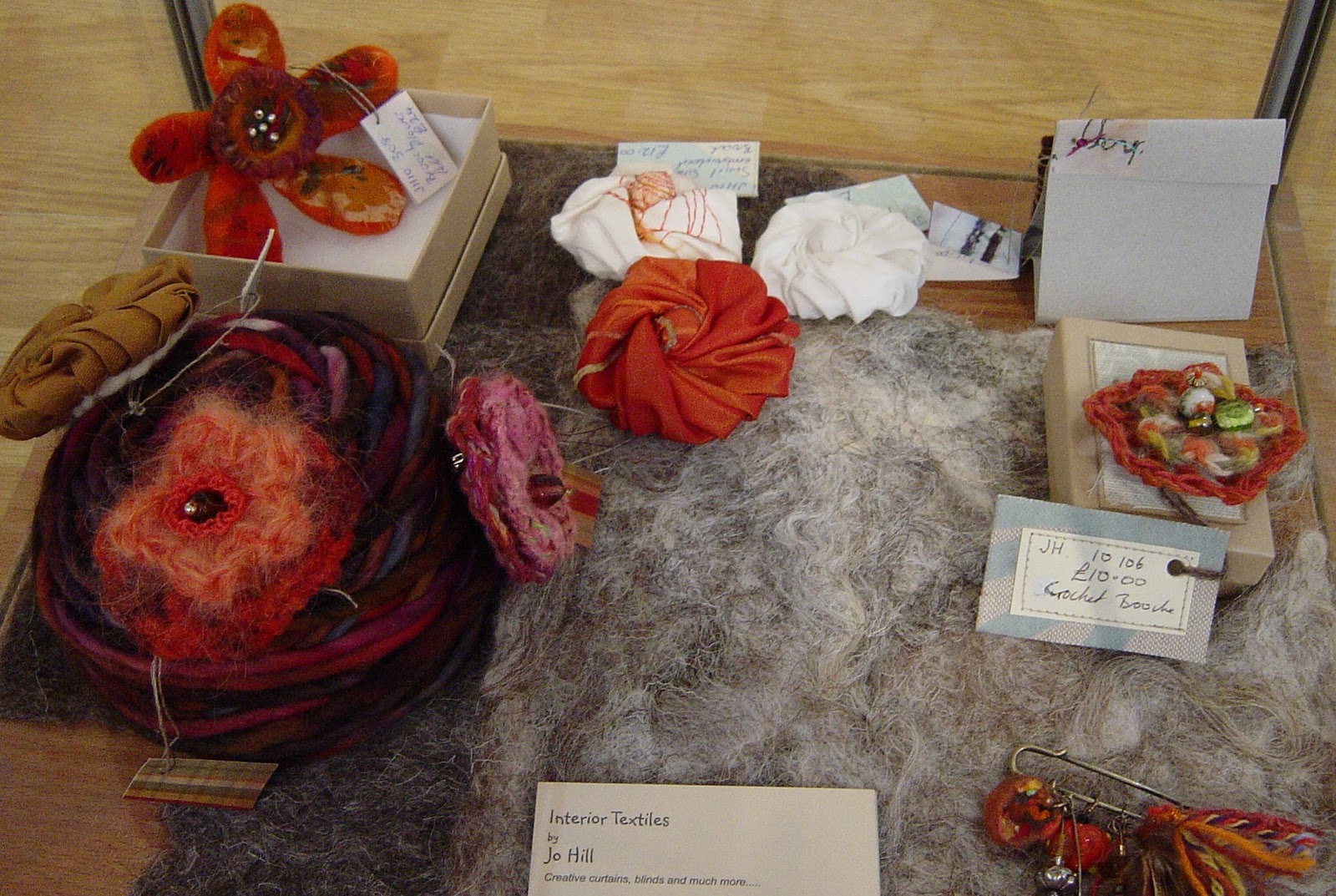 Angela Smith Jewellery: Spotlight on Jo Hill Textile artist member of ...