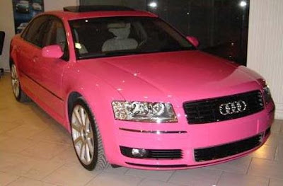 Planeta Automotivo: Foto de Audi cor de Rosa