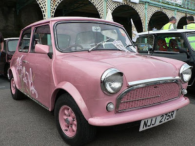 Planeta Automotivo: Fotos de Mini Cooper cor de Rosa