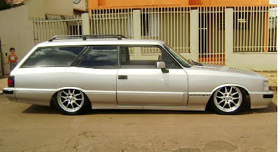 Planeta Automotivo: Chevrolet Caravan rebaixada e Socada