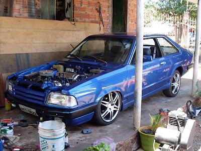 Planeta Automotivo: Ford Corcel II customizado Azul