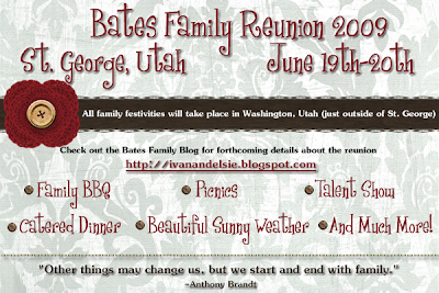 The Ivan and Elsie Bates Family