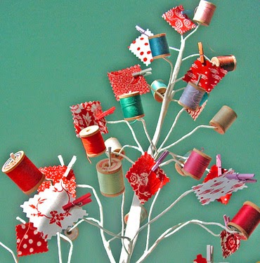 Mostaza Seed: All Wound Up! Spool Decor at its Finest