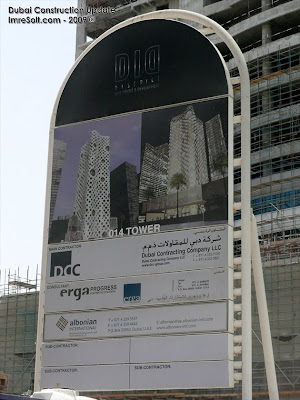Dubai Constructions Update by Imre Solt: 014 Tower , O14,Cheese Tower ...