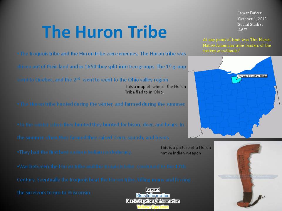 JET Setters: The Wonderful Huron Native American Tribe