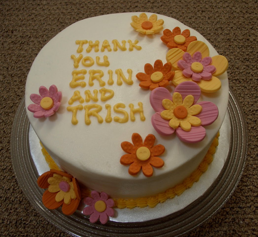 Design Bake Share: Another Thank You Cake!
