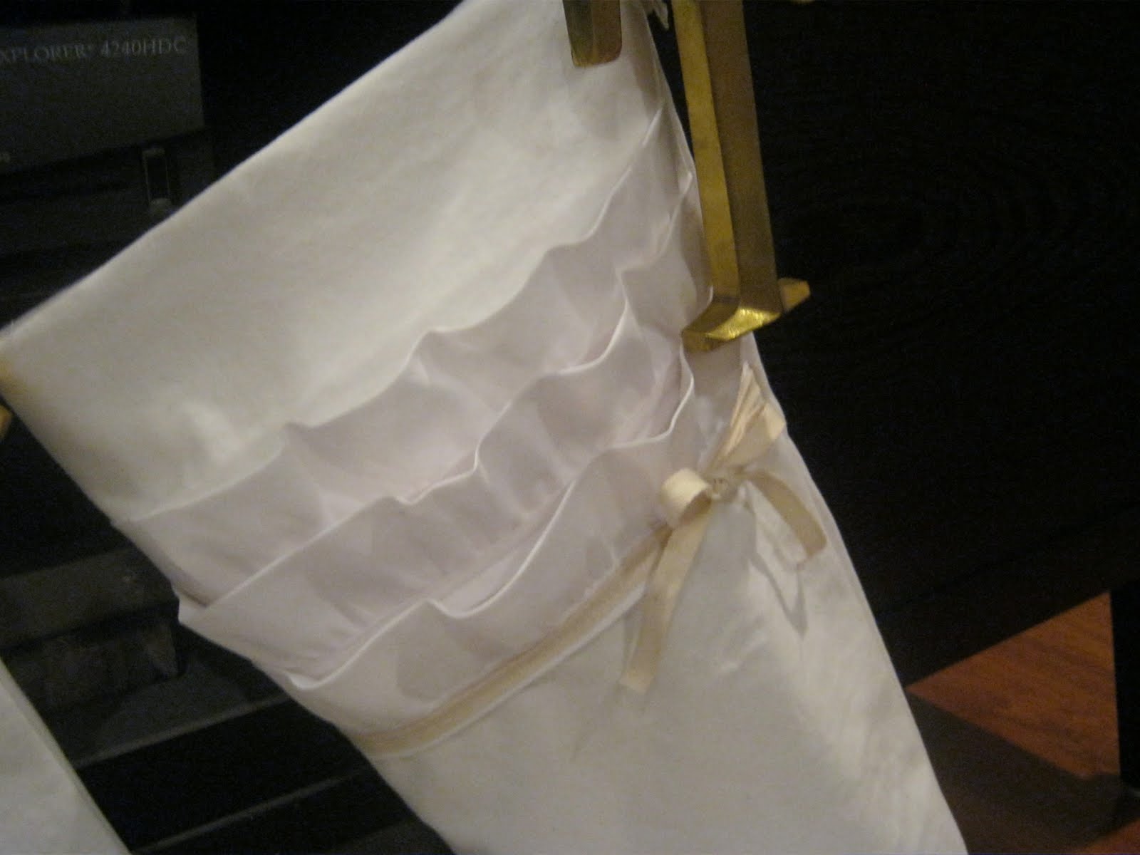simply brookes:: Hand Made White Twill Stockings