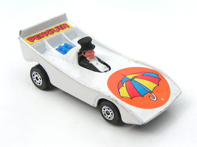 DC Comics Fortress of Memorabilia: Corgi Penguin car