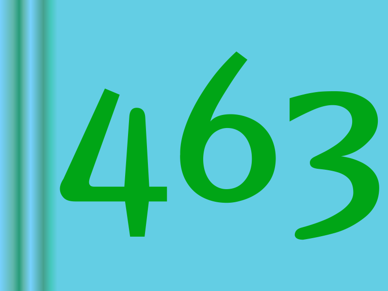 Numbers: Number 463