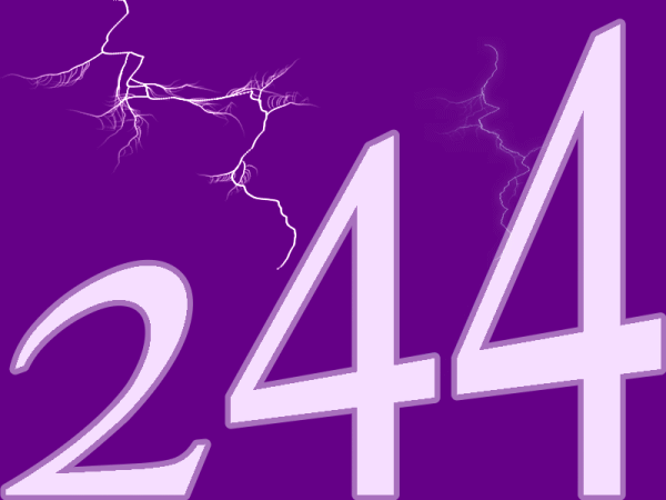 Numbers: Number 244