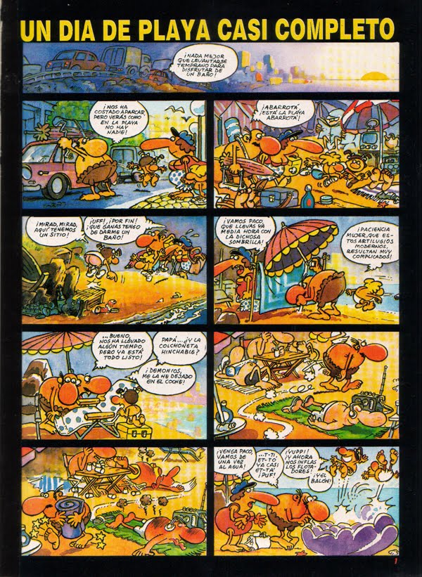 orcajohumor: UN DÍA DE PLAYA