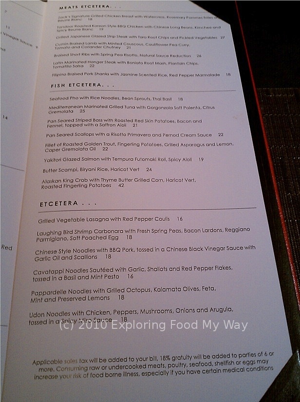 Exploring Food My Way: Satisfying the Craving: Another Zach Bruell ...