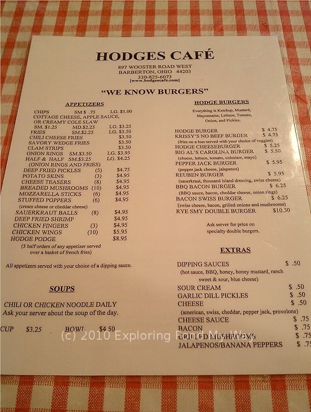 Exploring Food My Way: Satisfying the Craving: Hodge's Cafe And The ...