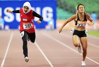 [Gambar]- Atlit Wanita Iran di Sukan Asia 2010