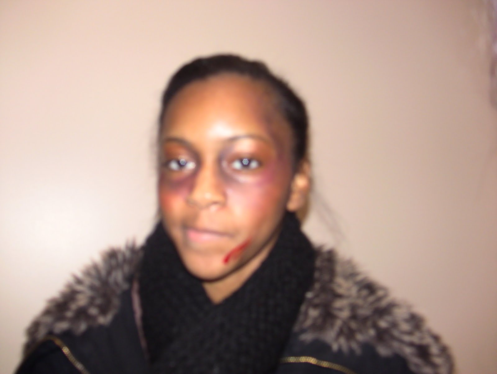 Sabina's Horror Trailer: Make up for the dead bodies