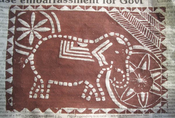 Art At Woodstock: Design: Indian Folk Art Printmaking